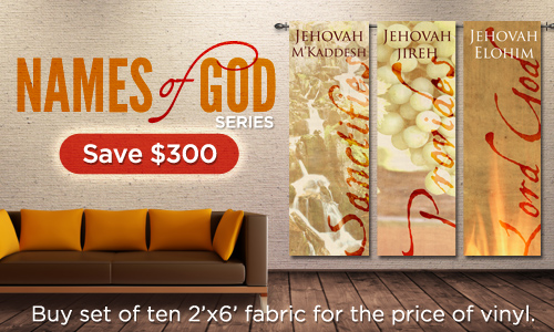 Names of God Banners | Church Banners