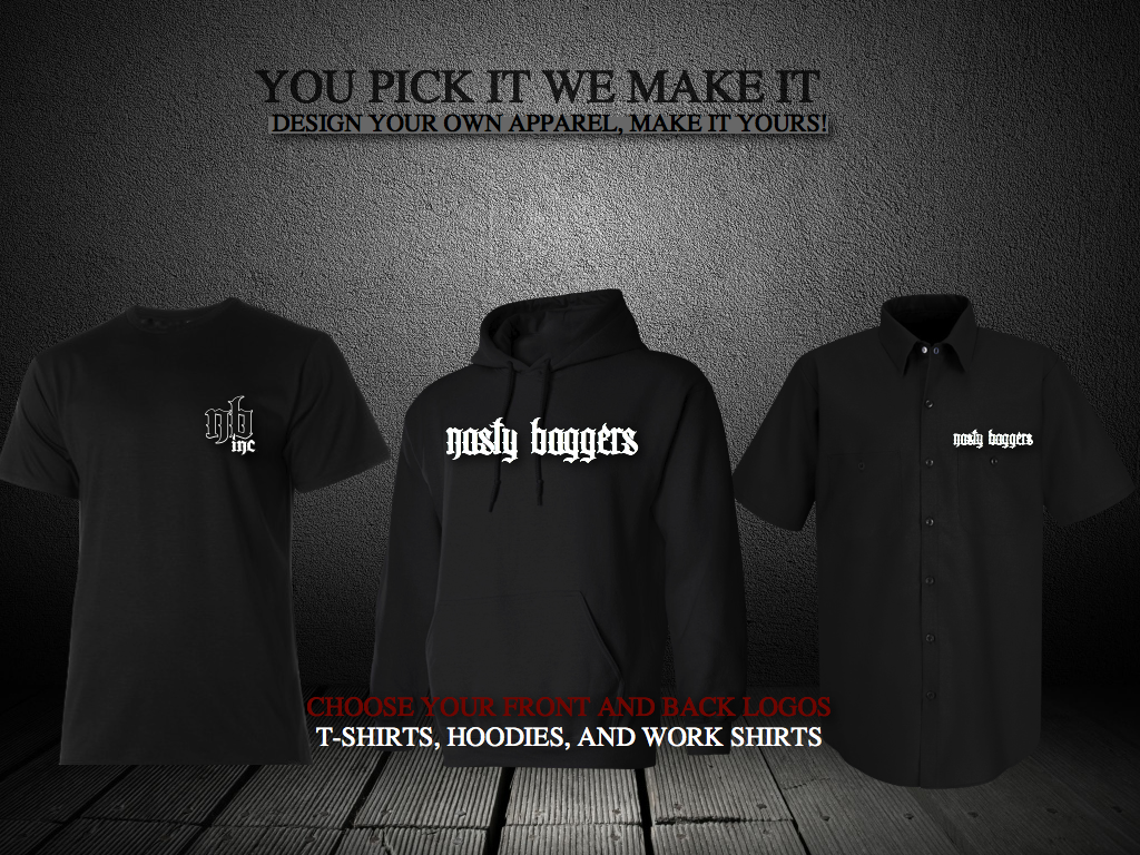 Nasty Baggers Parts and Apparel