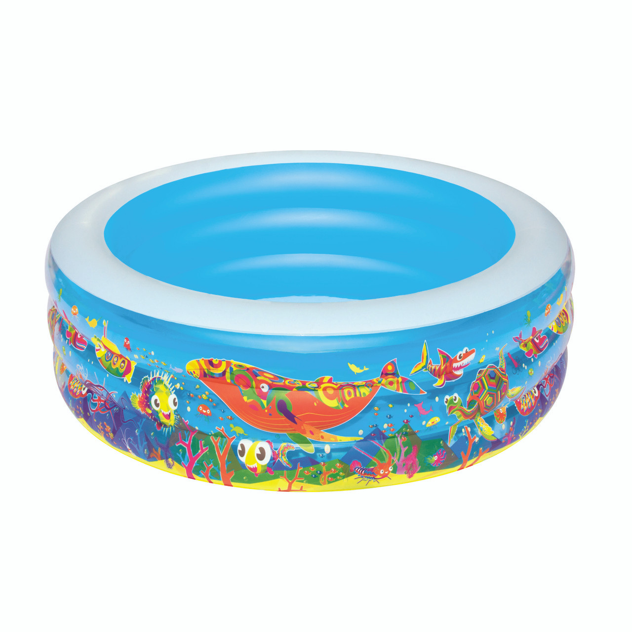 Kid's Circular Inflatable Sea Life Paddling Play Pool