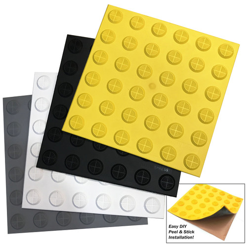 Peel and Stick Hazard Tactiles For Sale | Safety Xpress