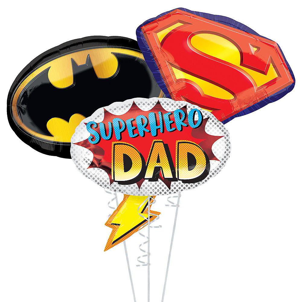 Super Dad Fathers Day Balloon Bouquet Portland Balloon Delivery