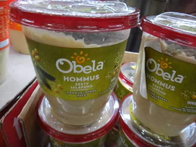 Obela Jalapeno Hommus 900G - Fairdinks