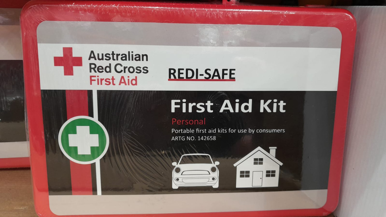 Australian Red Cross Redi-Safe Personal First Aid Kit - Fairdinks Australian Red Cross Redi-Safe Personal First Aid Kit - Fairdinks