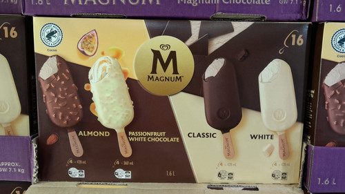 Magnum Variety 1.64L 16PK Passionfruit White Chocolate - Fairdinks