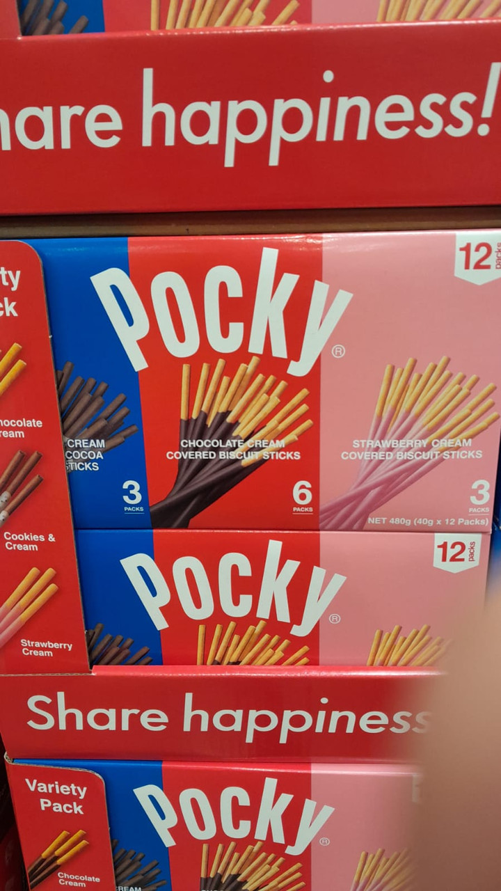 Glico Pocky Variety Pack 12x40g Fairdinks