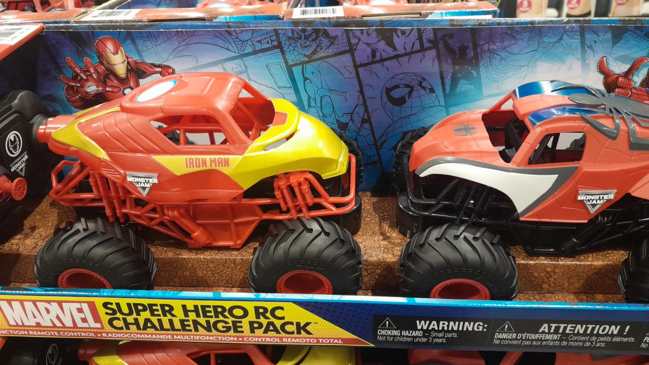 Monster Jam Marvel Super Hero Remote Control Truck 1:24 - Fairdinks