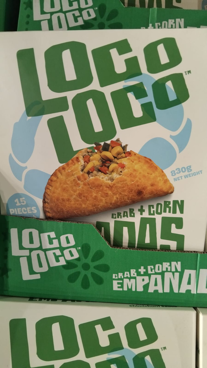 Loco Loco Crab & Corn Empanadas 830G - Fairdinks