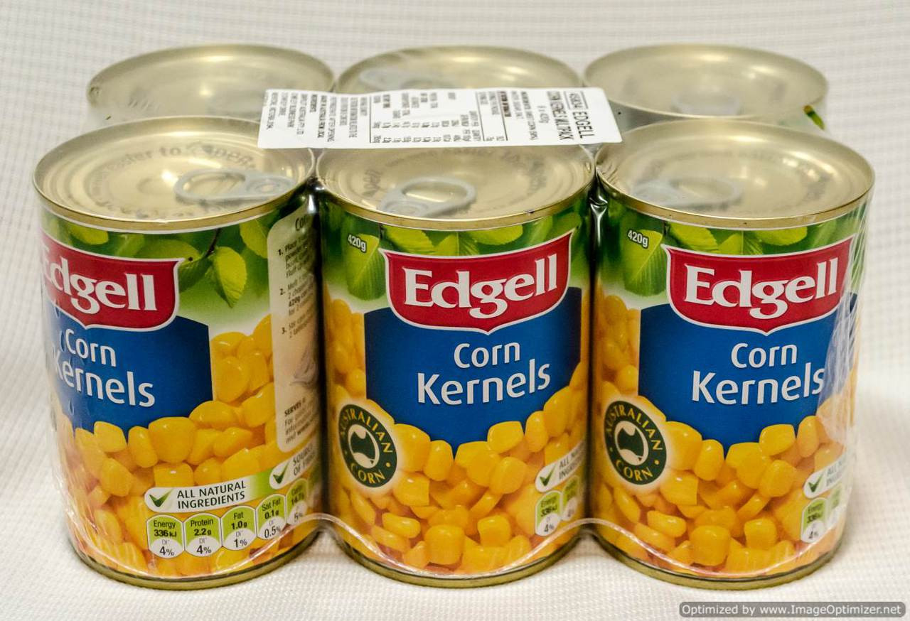 Edgell Corn Kernels 10 x 420g - Fairdinks