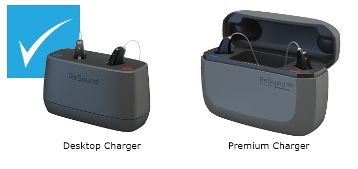 ReSound Key 4 RIC rechargeable hearing aid - Discounted at HEARING SAVERS