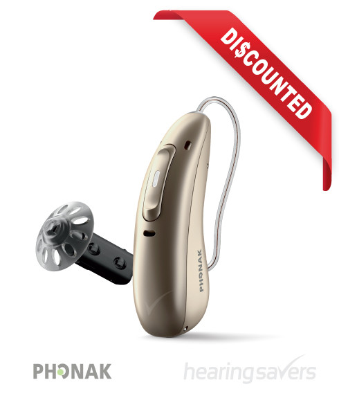 Phonak Paradise Audeo P90-R Fit rechargeable hearing aid - Discounted at HEARING SAVERS