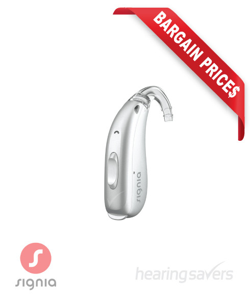 Signia Intuis M 4.1 BTE hearing aid - Discounted at HEARING SAVERS