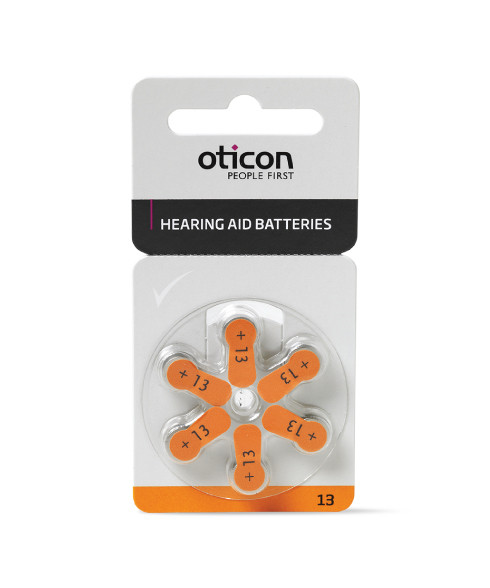 Oticon Hearing Aid Batteries size 13 - HEARING SAVERS