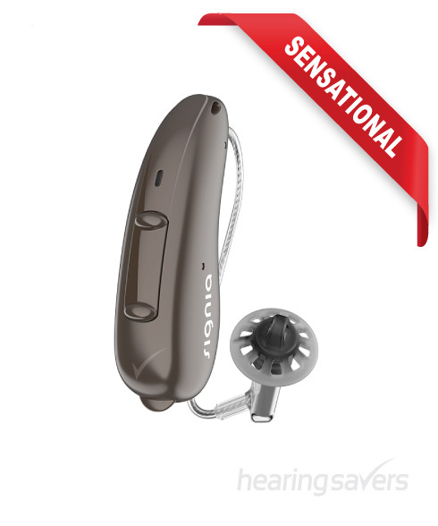 Signia Pure 312 BT 5AX hearing aid - Discounted at HEARING SAVERS
