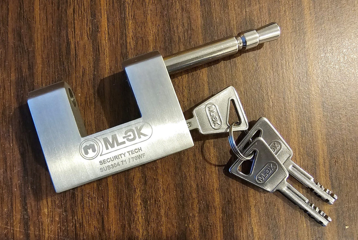 Shipping Container Padlock - Premium 304 Stainless Steel