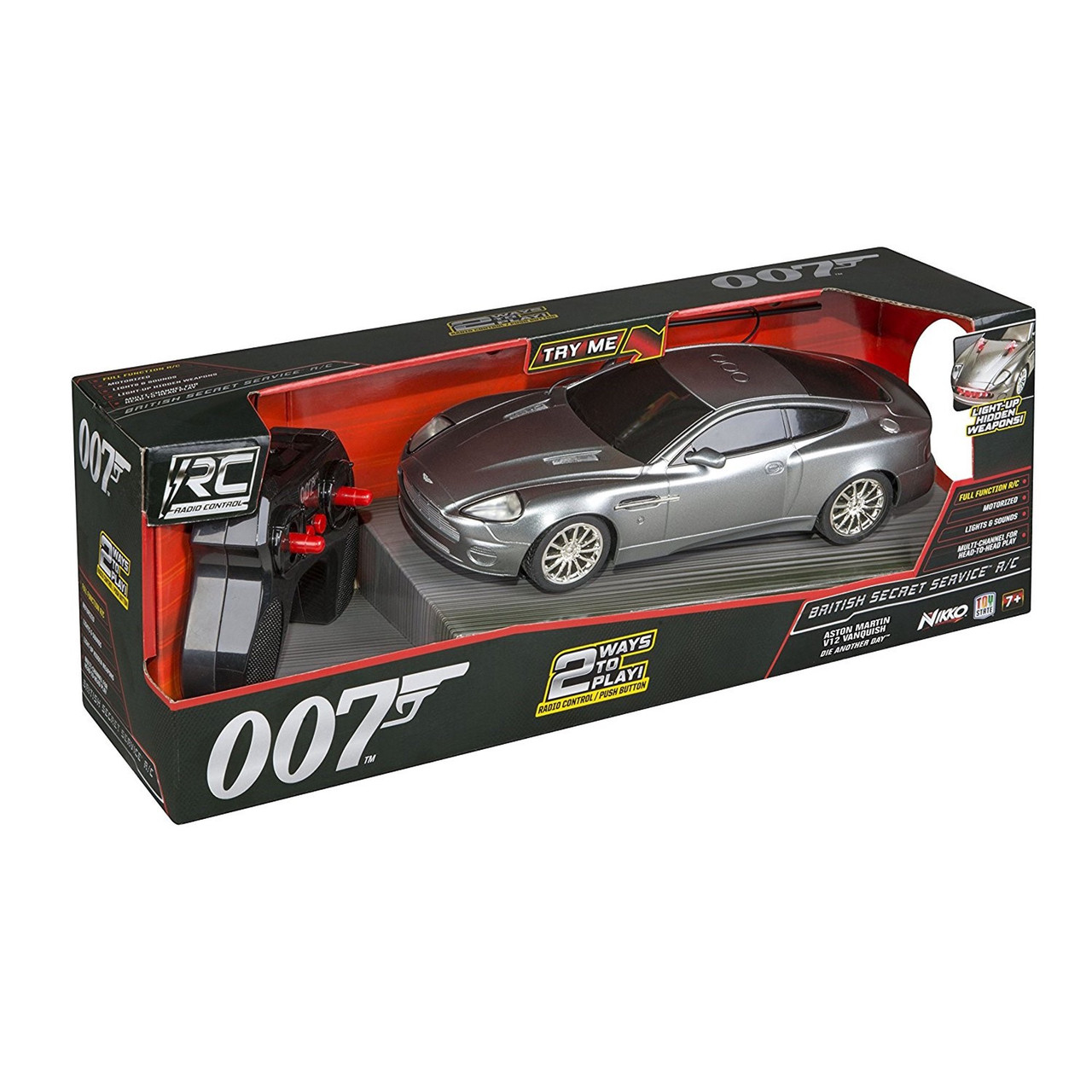 James Bond 007 - Aston Martin Vanquish 1/18 Scale Remote Control ...