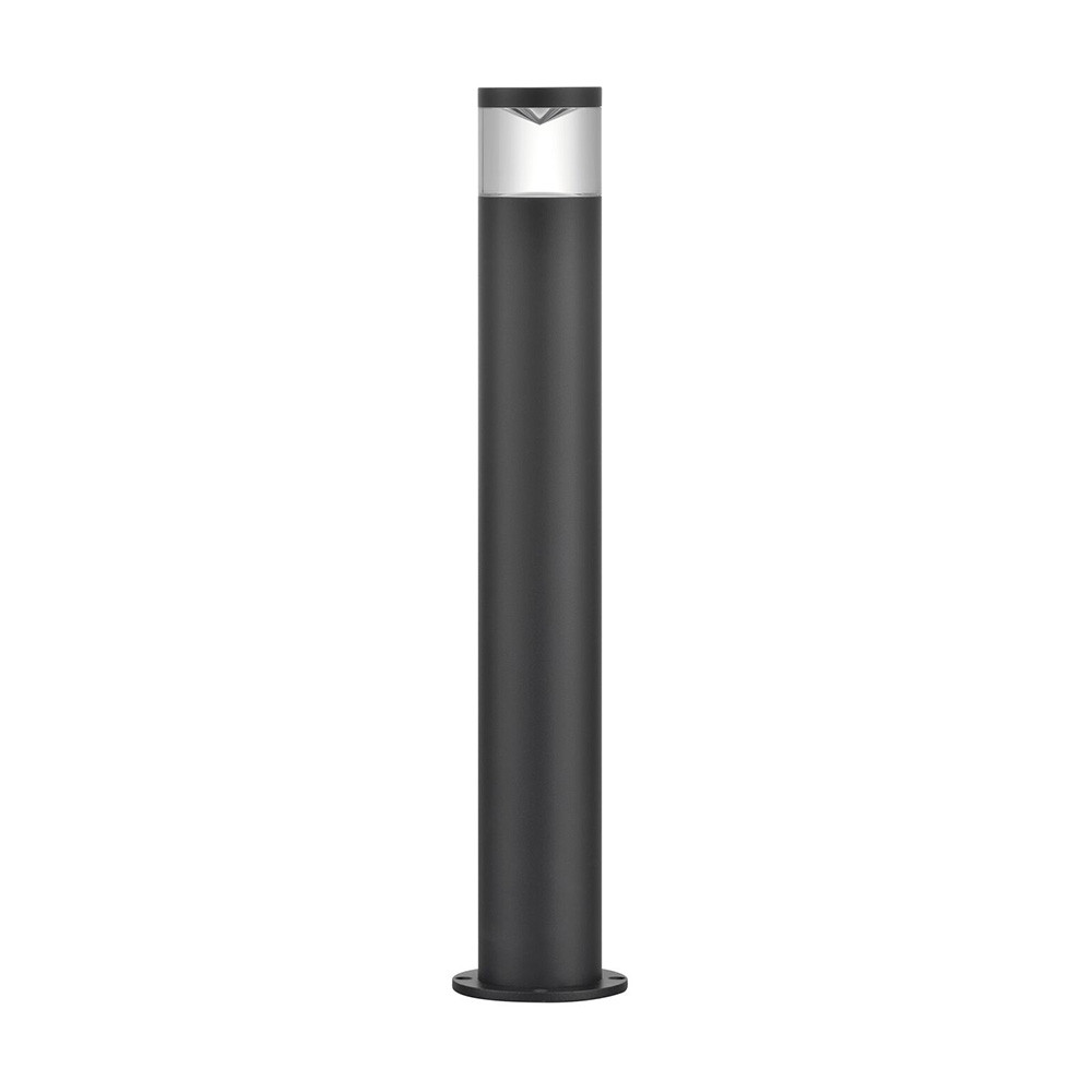 Black 45cm Bollard Light Slender 35W | Lighting Style
