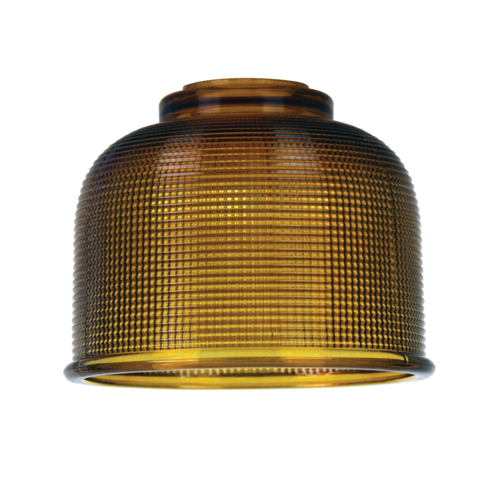 Retro Amber Glass Shade | Lighting Style