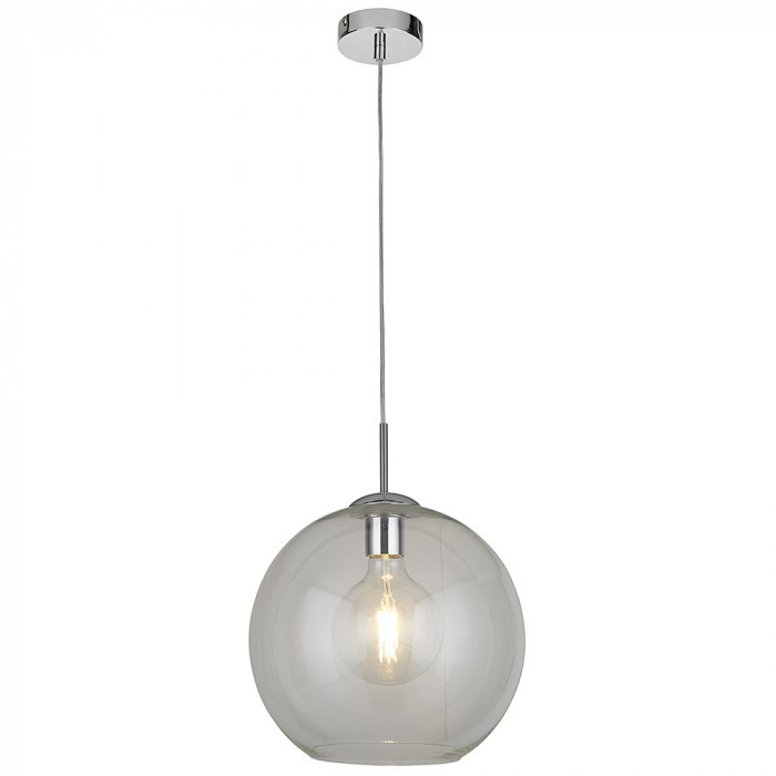 Globe Pendant Clear glass light 300mm E27 | Lighting Style