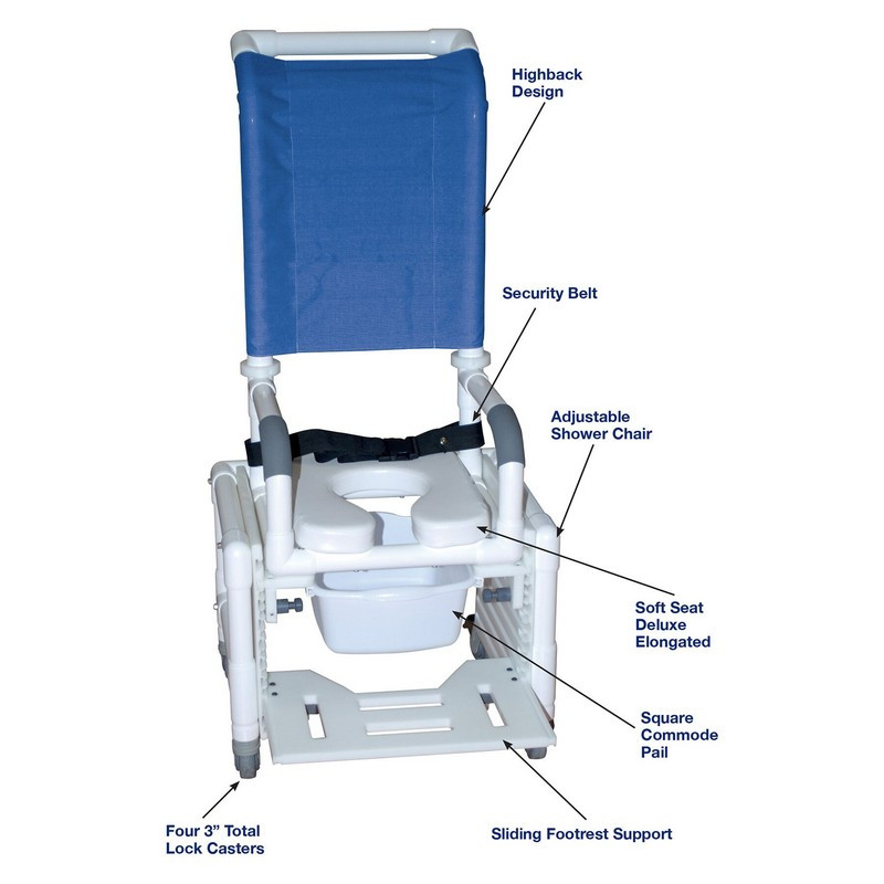 MJM International | Adjustable height seating section-high back 14 ...