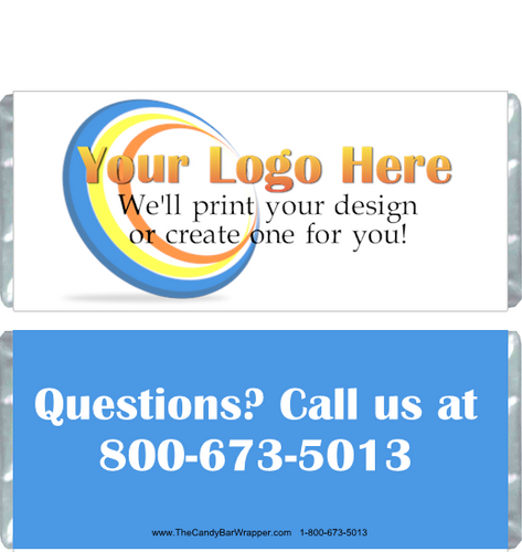 Company Logo Candy Wrappers - Promotional Candy - The Candy Bar Wrapper