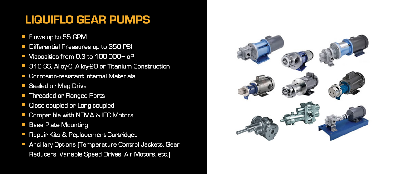 Chemical Gear Pumps - FLUIDX