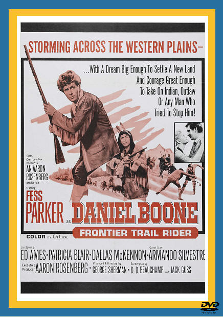 Daniel Boone Frontier Trail Rider 1966 Dvd Zeus