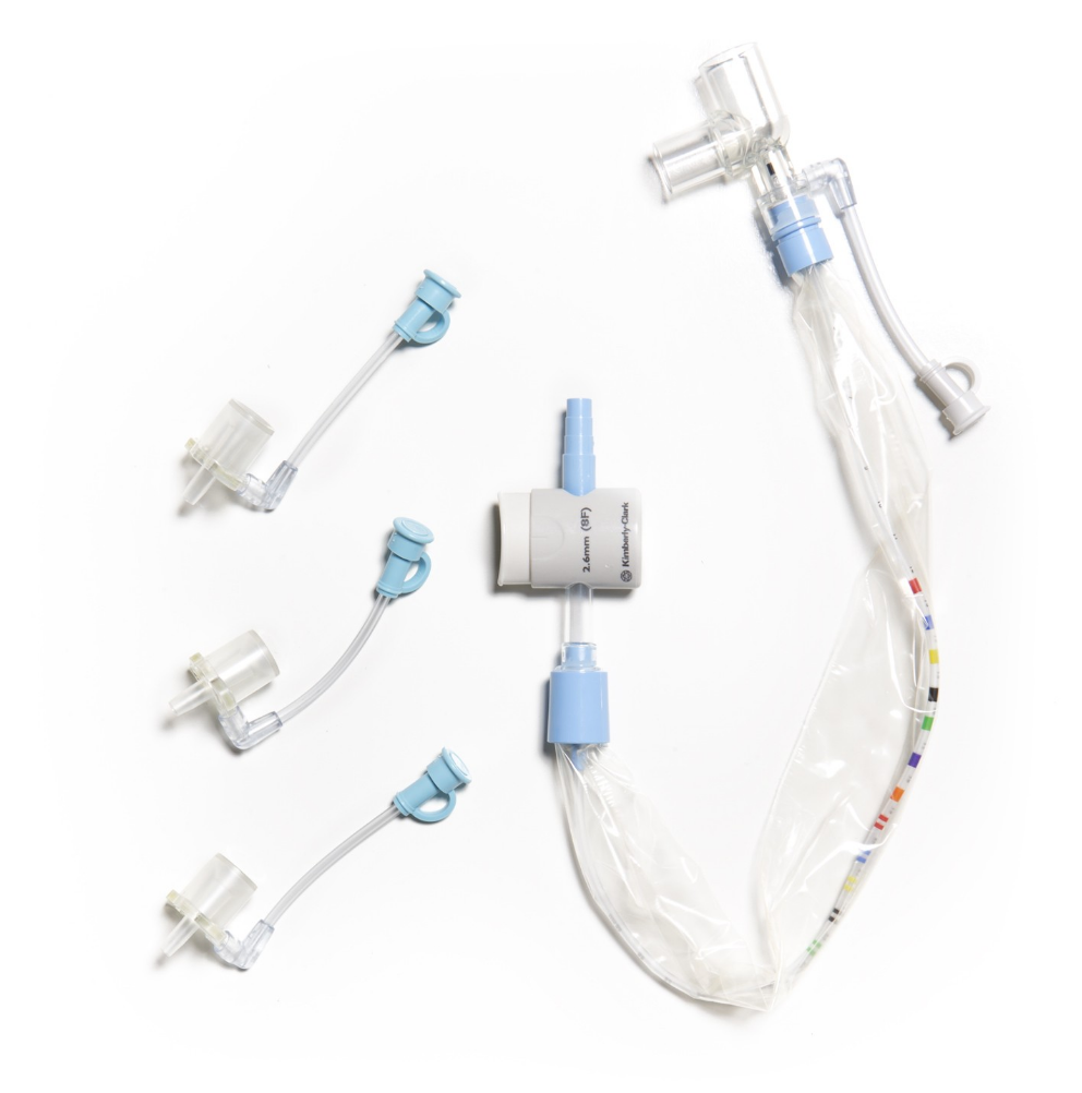 HALYARD 208 Closed Suction Catheter, Elbow, Neonatal/Pediatric 8FR - 20 ...