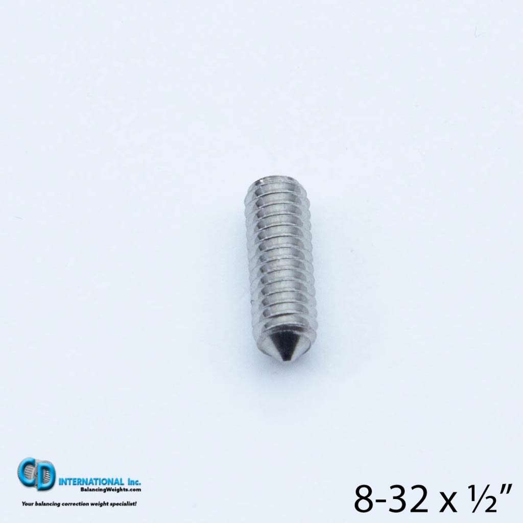 Set Screw - SS-STSC-8-32 - Balancing Weights
