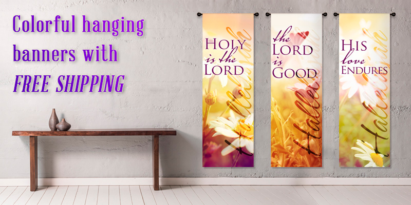 Church Banners | Custom Banners, Outdoor Banners, Backdrops, etc