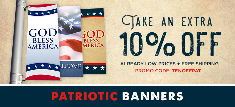 Patriotic Banners | 4th of July | Church Banners