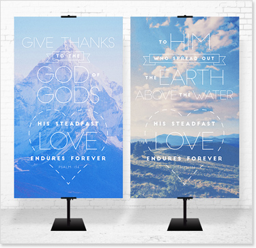 Church Banners & Displays | Fabric & Vinyl Banners | ChurchBanners.com