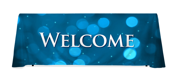 Church Tablecloths | Custom Table Throws | Welcome Center Resources