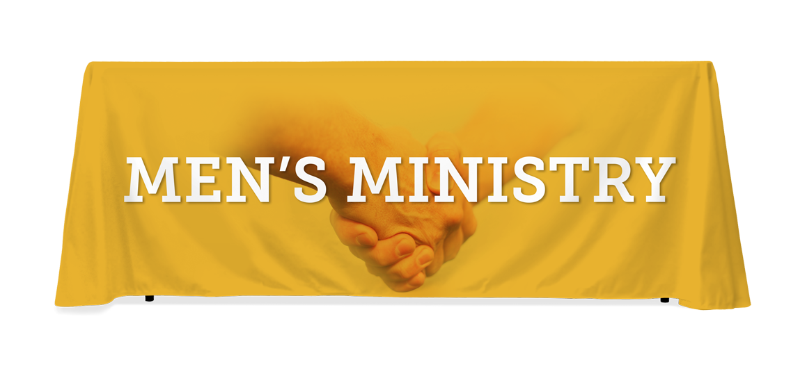 Men's Ministry Yellow - TT026 - Church Banners .com