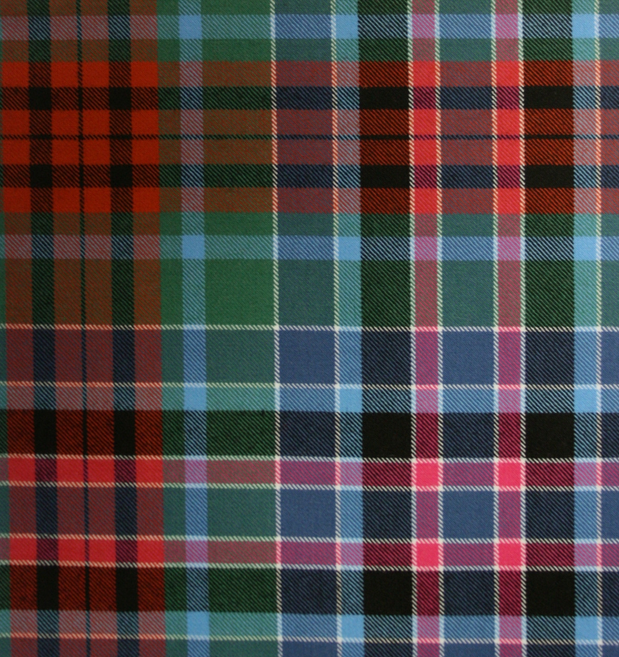 Gordon Red Ancient Medium Weight Clan Family Tartan Scottish Lochcarron
