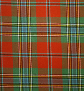 MacLean of Duart Modern Light Weight Clan Family Tartan Scottish Lochcarron