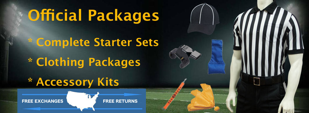 Football Officials Gear | Easy Exchanges and Returns at the Referee Store