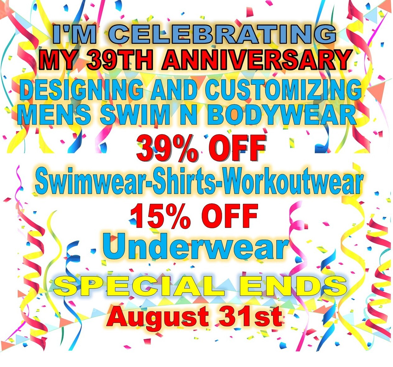 Mens Custom Swim and Bodywear by Ron Serfass - Buffedbod
