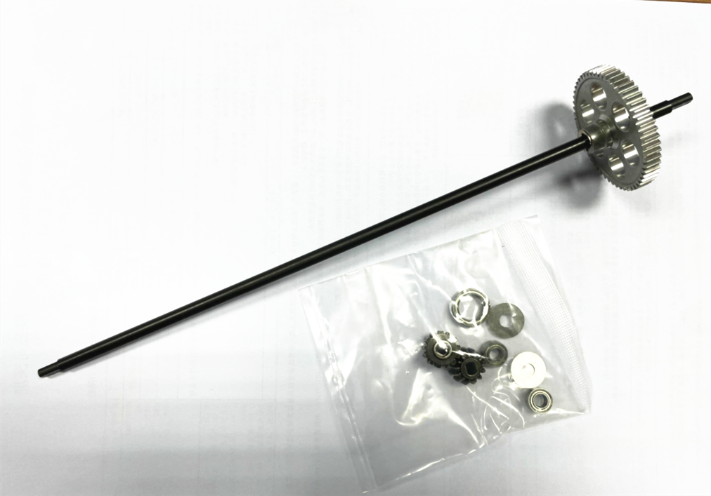 Himoto 1/10 scale RC CAR parts 31209M Metal Center Drive shaft Complete ...