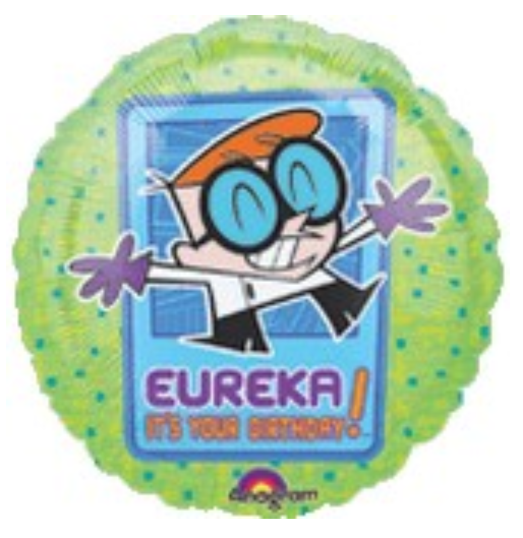 18" Dexters Laboratory It's Your Birthday - Ball Ba Balloons
