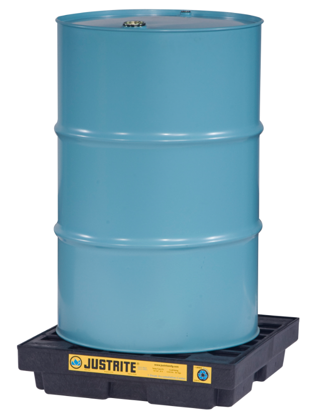 Justrite 28653 EcoPolyBlend 1 Drum Accumulation Center
