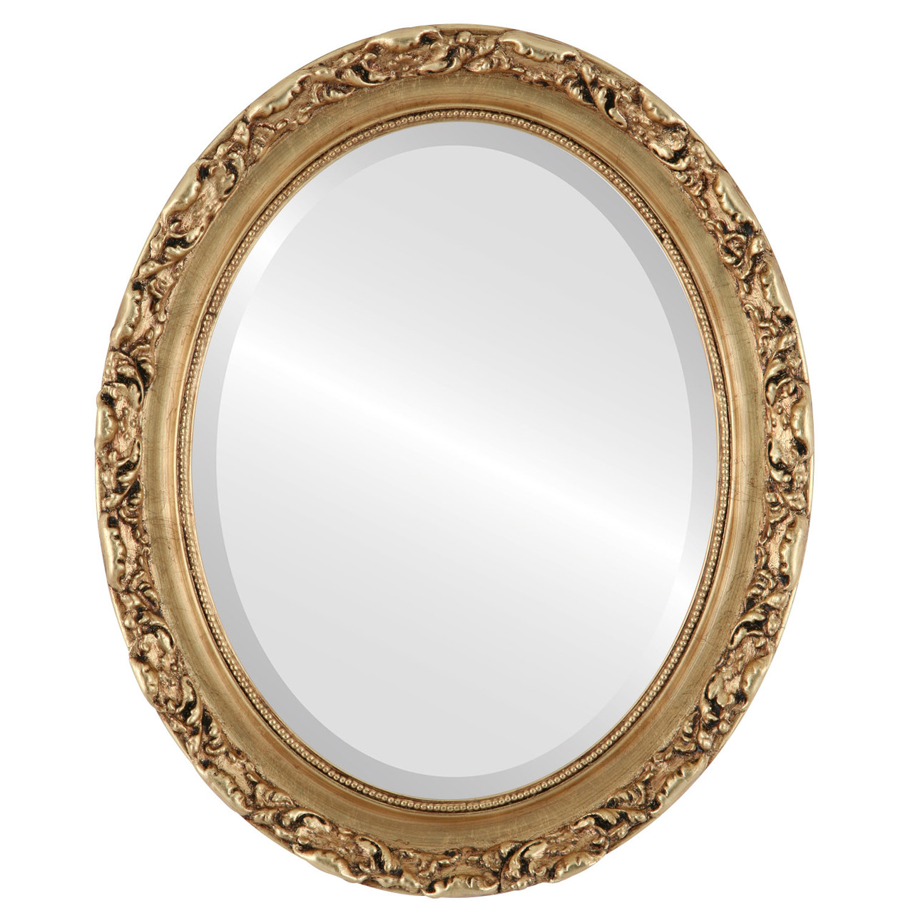 Vintage Gold Oval Mirrors from $177 | Free Shipping