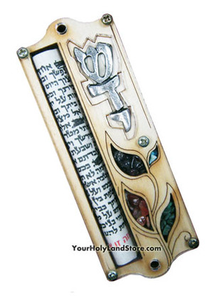 Door Mezuzah with Scroll