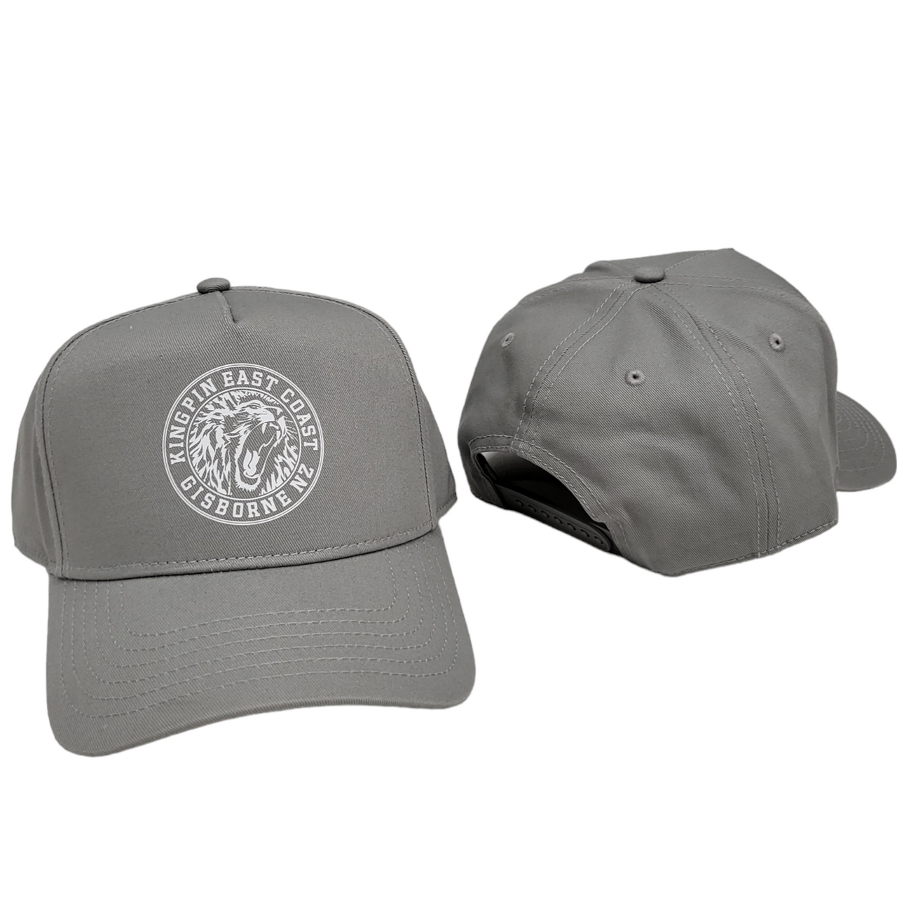 KINGPIN IRON LION FRAME CAP STORM / WHITE