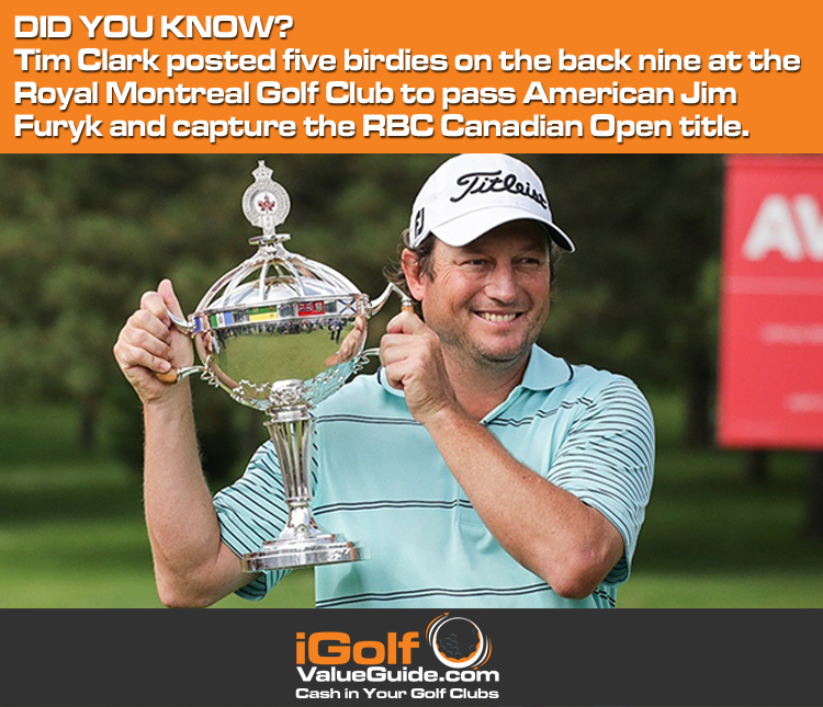 2014 RBC CANADIAN OPEN - TIM CLARK'S GOLF BAG - Mr Topes Golf