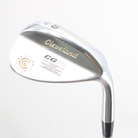 Cleveland CG15 CG 15 Satin Chrome LW Lob Wedge 60.12 Deg Steel Wedge RH ...