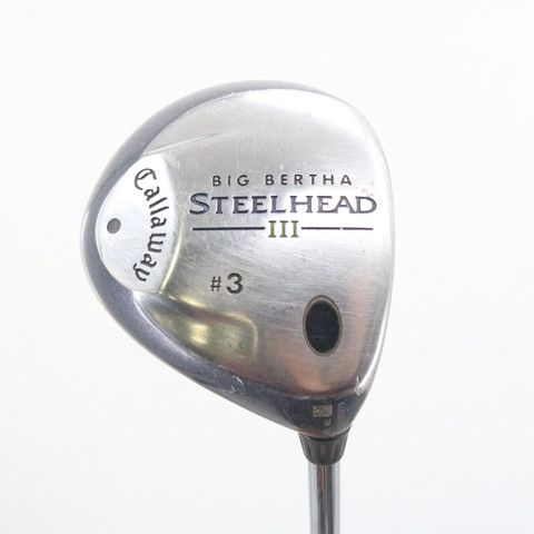 Callaway Big Bertha Steelhead III 3 Fairway Wood Steel Uniflex RH M ...