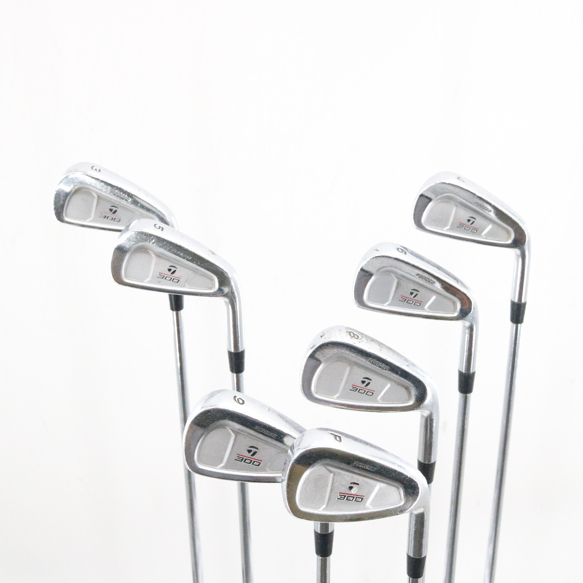 TaylorMade 300 Iron Set Steel Rifle Precision 6.0 Stiff Flex Right-Hand ...