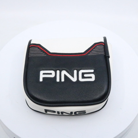 Ping Square Mallet Putter Head Cover Black, White and Red Headcover ...