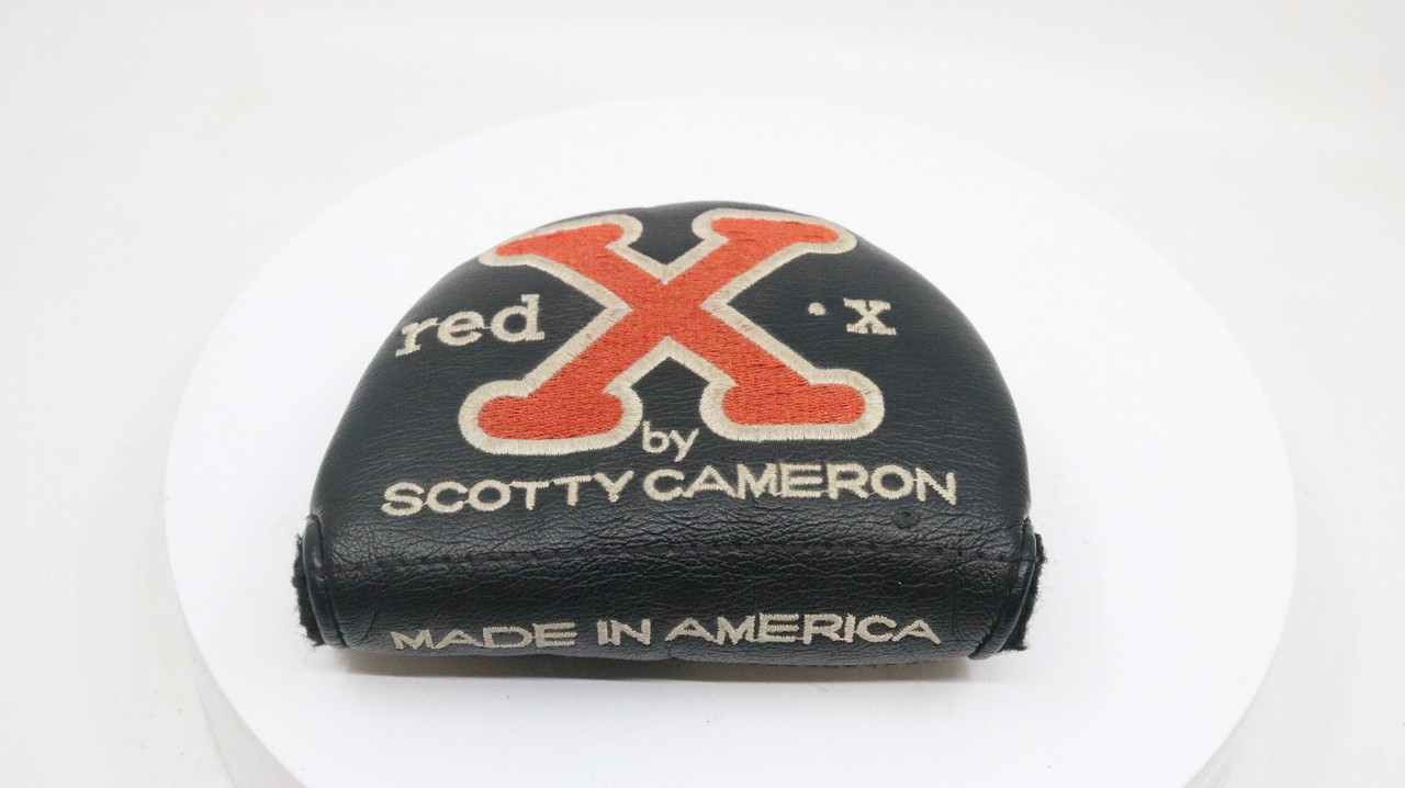 Titleist Scotty Cameron Design Red X Putter Headcover Head Cover Only ...