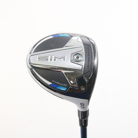 TaylorMade SIM Titanium 5 Wood 19 Degrees Graphite Fujikura Regular RH ...